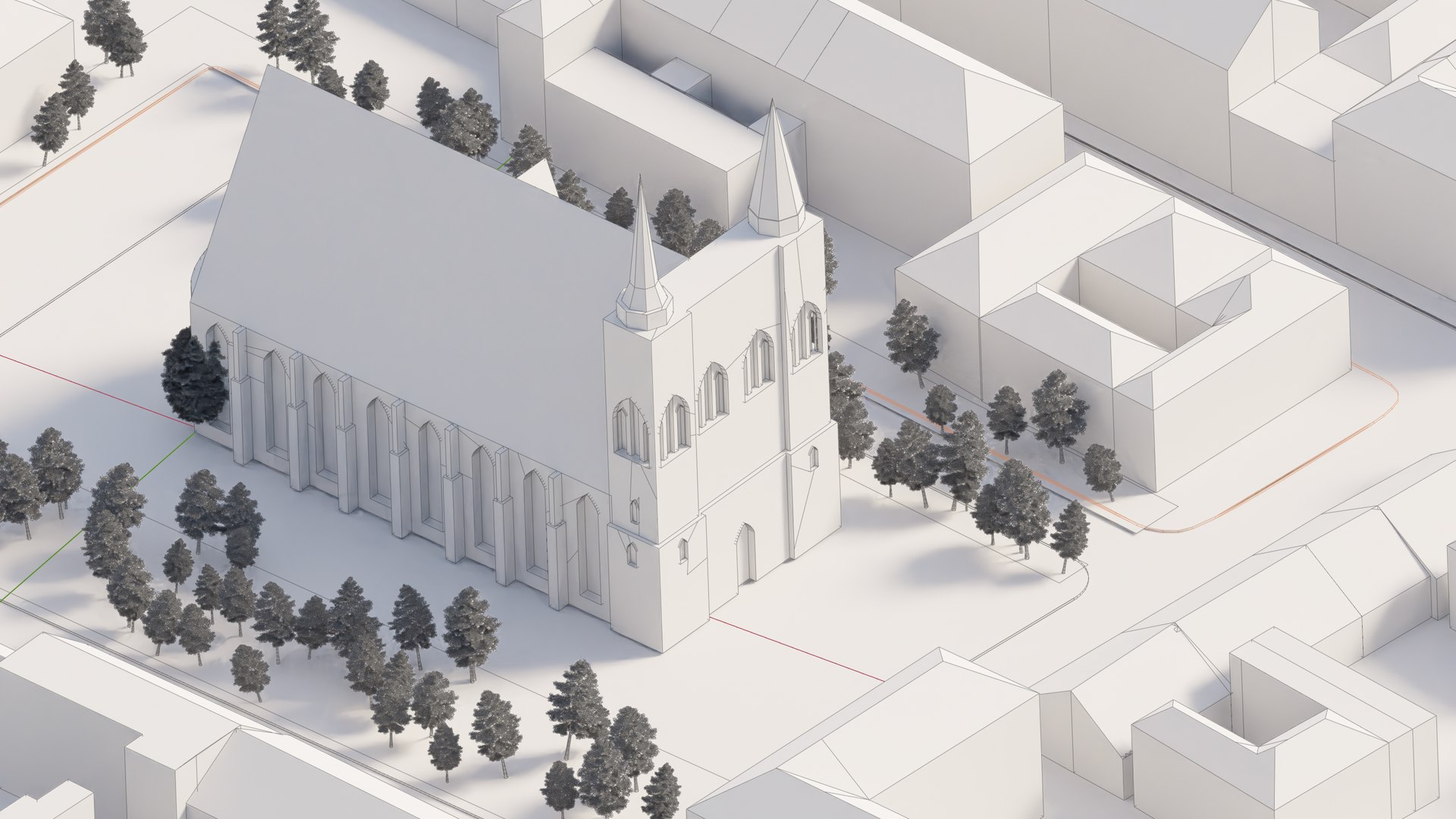 Medieval Town Gransee Model - TurboSquid 1980918