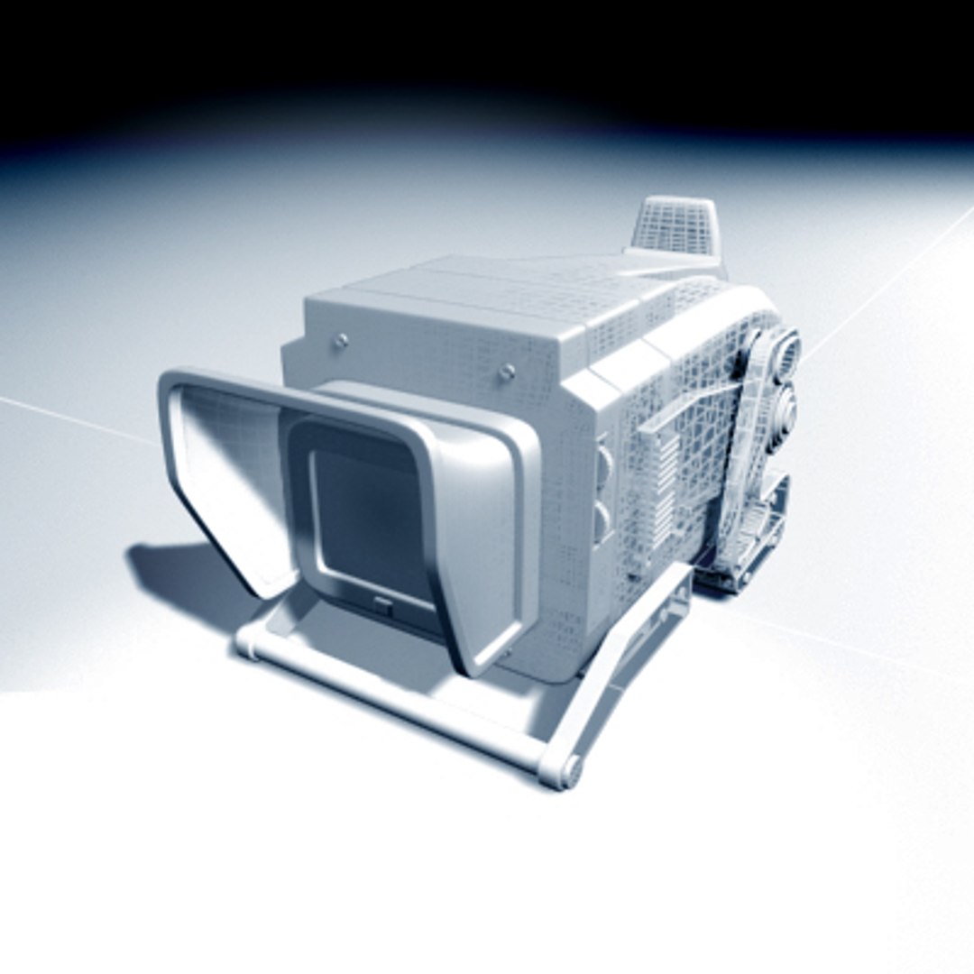 3d model sony monitor