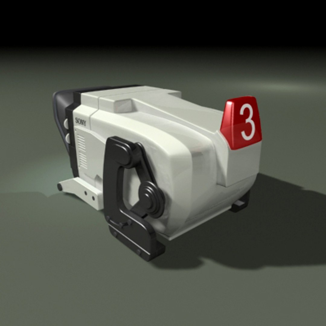 3d model sony monitor