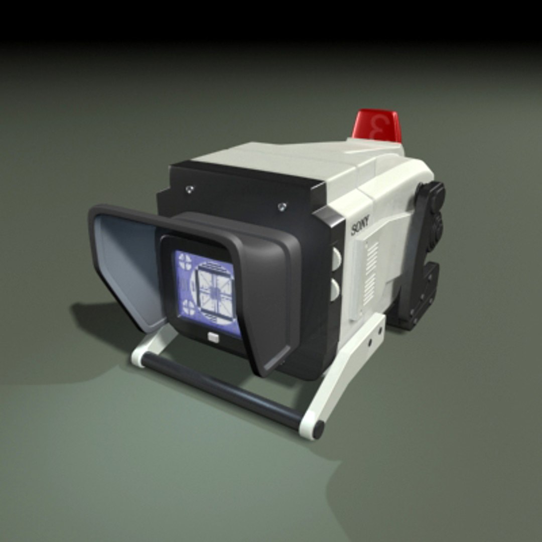 3d model sony monitor