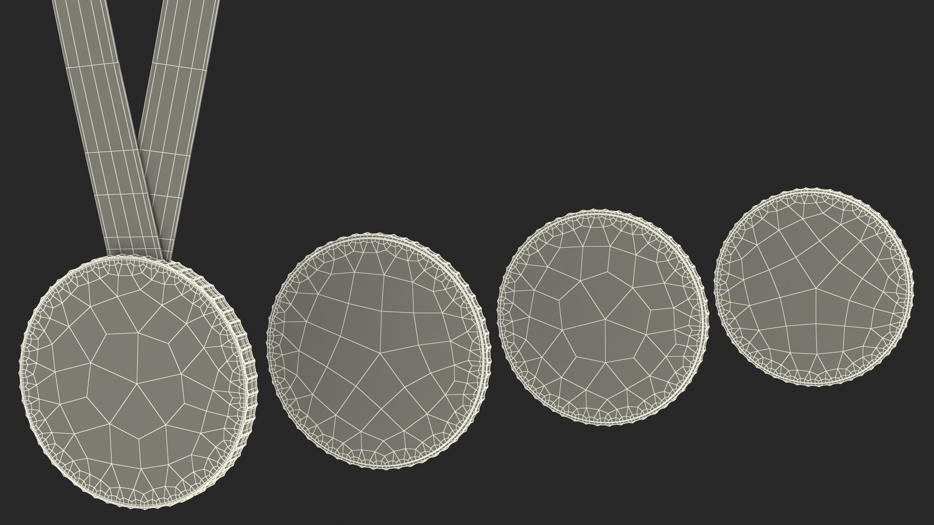 Olympic Gold Medal 2024 3D Model - TurboSquid 2003134