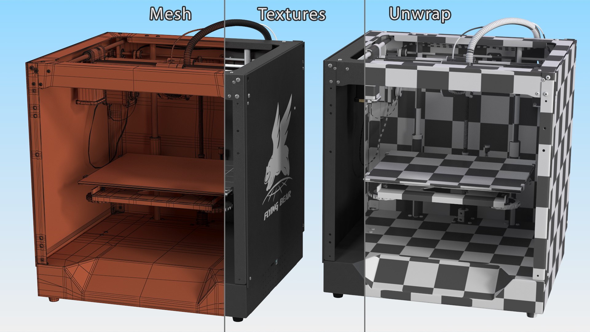 3D Printer Flying Bear Ghost 5 3D model - TurboSquid 2080878