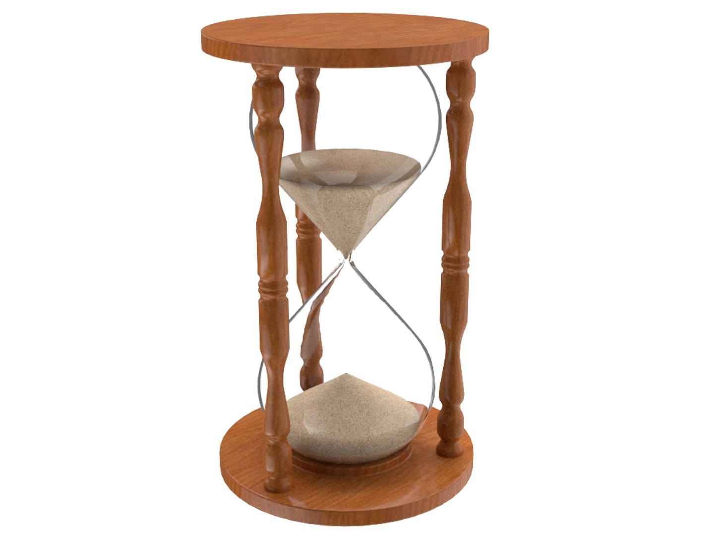 Sand Clock 3D Model - TurboSquid 1333283