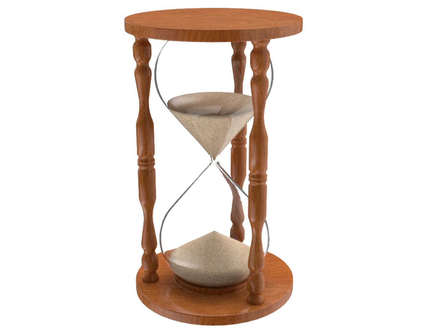 Sand Clock 3D Model - TurboSquid 1333283