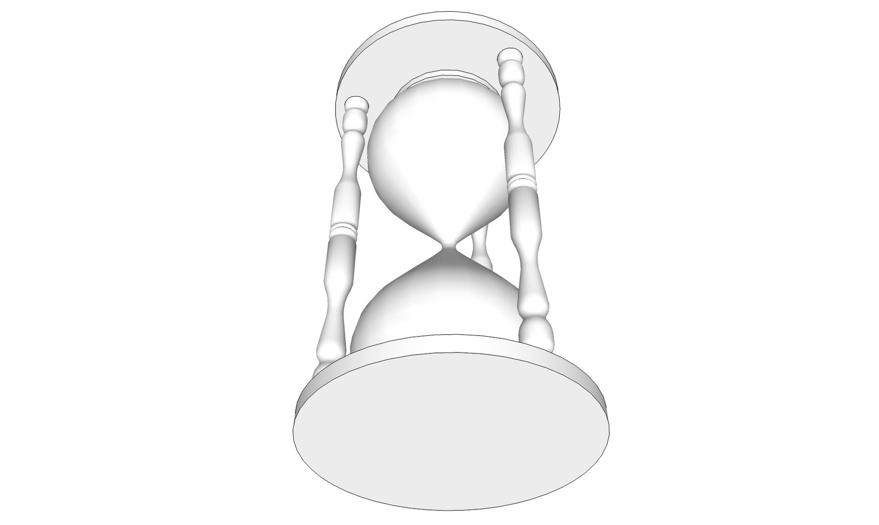 Sand Clock 3D Model - TurboSquid 1333283
