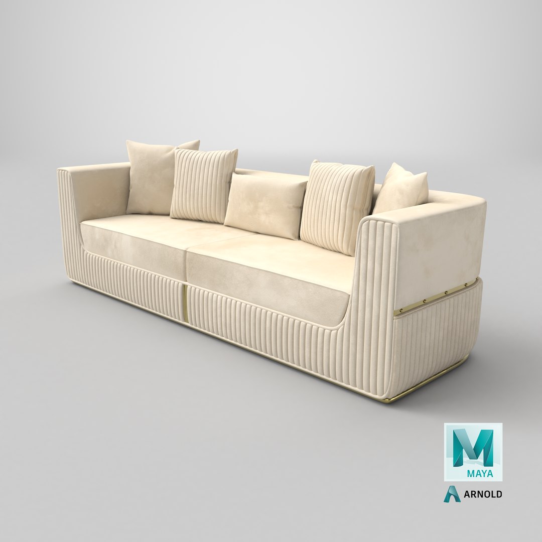 Venus Sofa 3D Model - TurboSquid 2243415