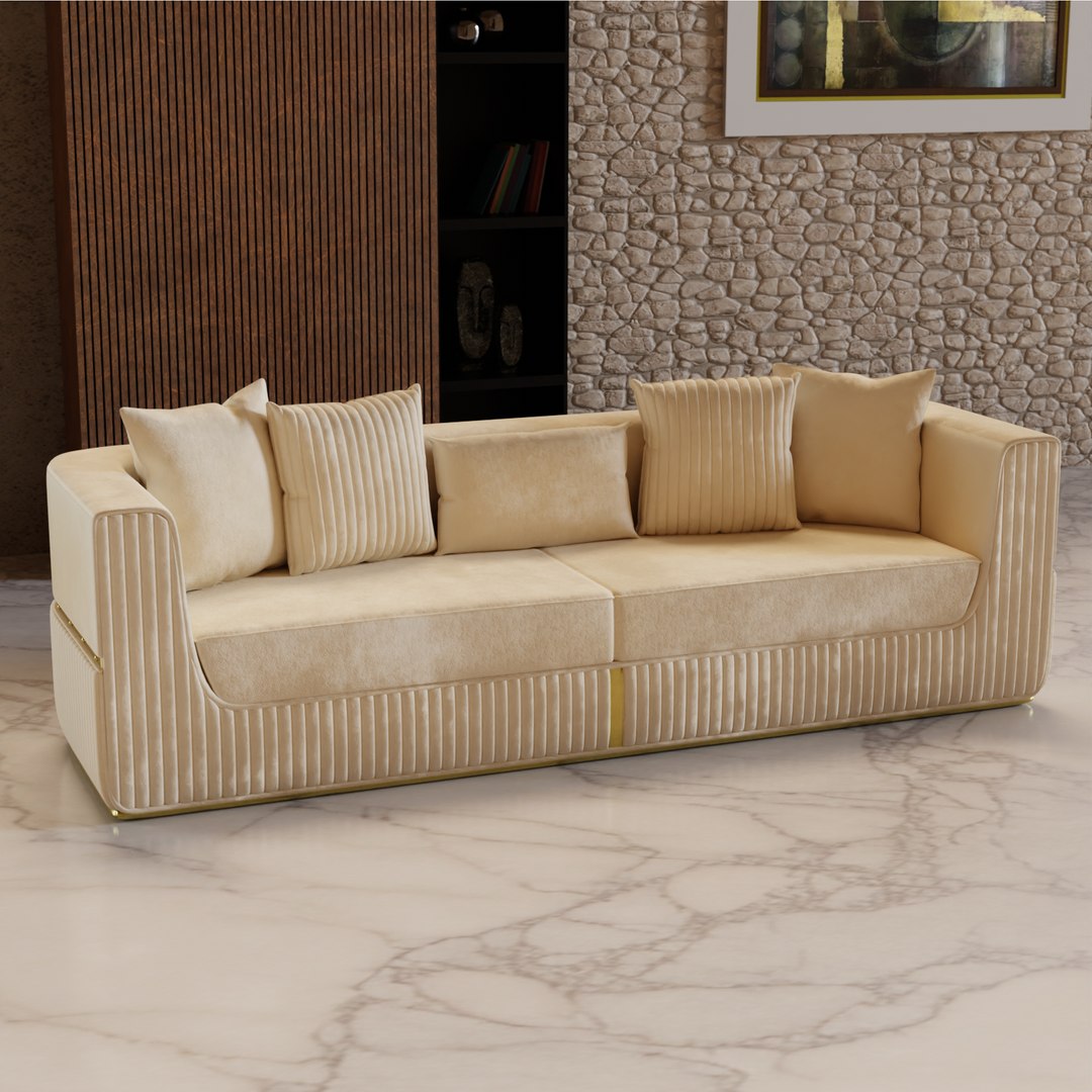 Venus Sofa 3D Model - TurboSquid 2243415