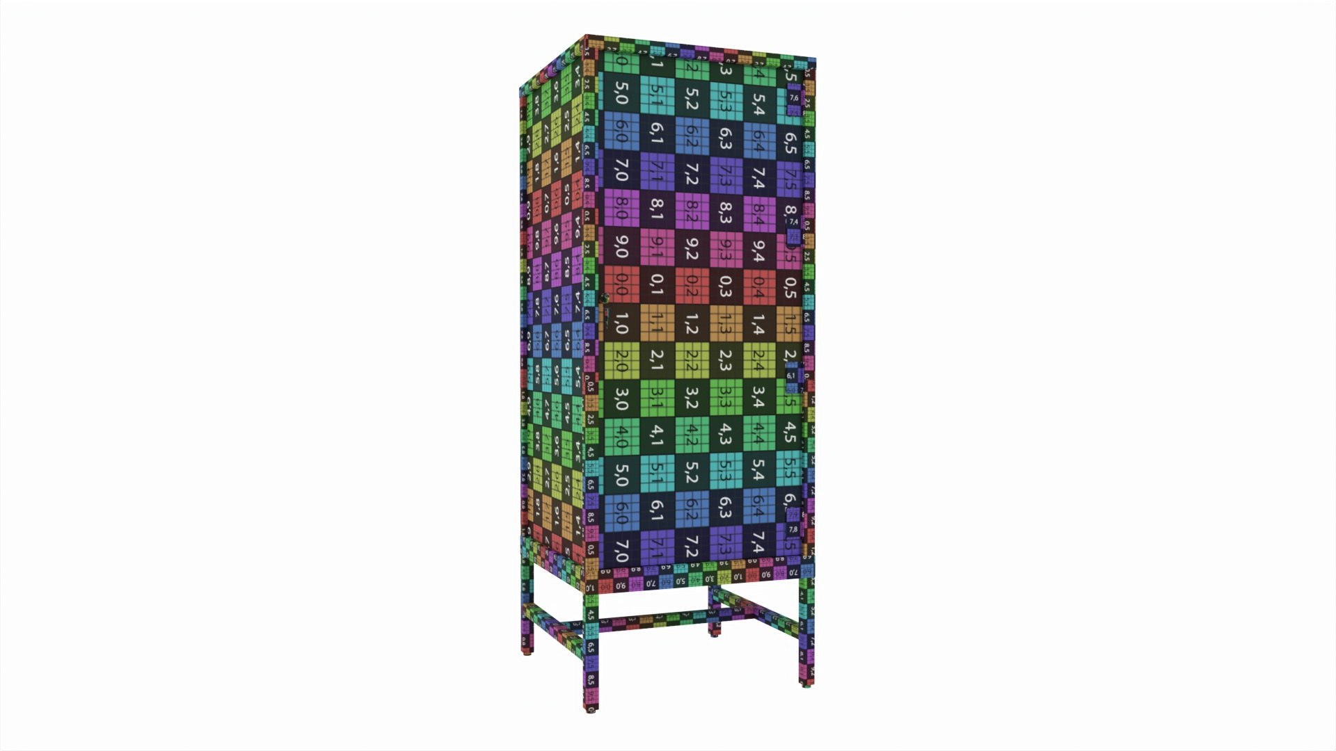 Store Glass Tower Showcase 3D Model - TurboSquid 2188227
