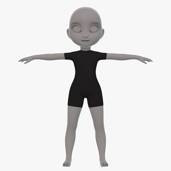 Characters Base 3D Models for Download | TurboSquid