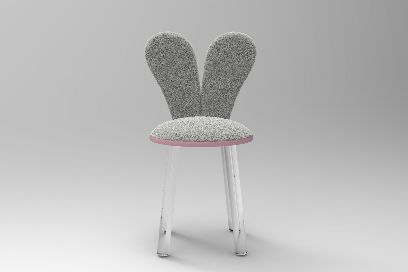 Little Bunny Chair 3D Model - TurboSquid 1899772