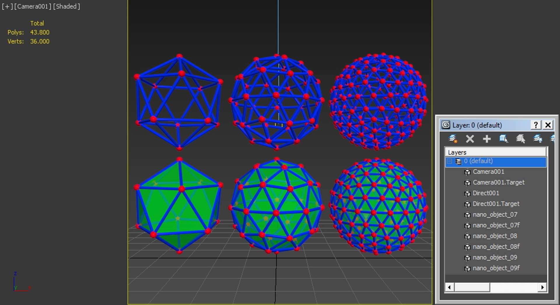 3d Nano Object Pack Model