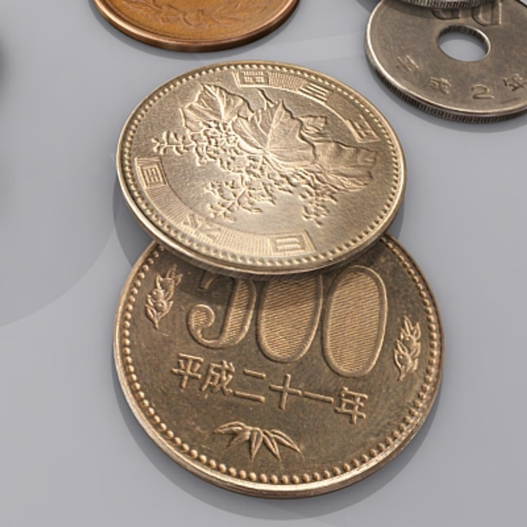Japanese Yen 3d Model