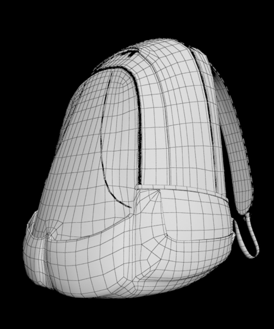 3d model backpack