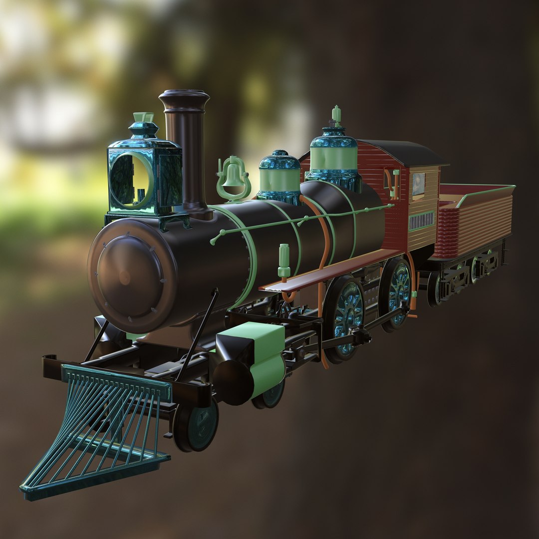 3D TRAIN model - TurboSquid 2128013