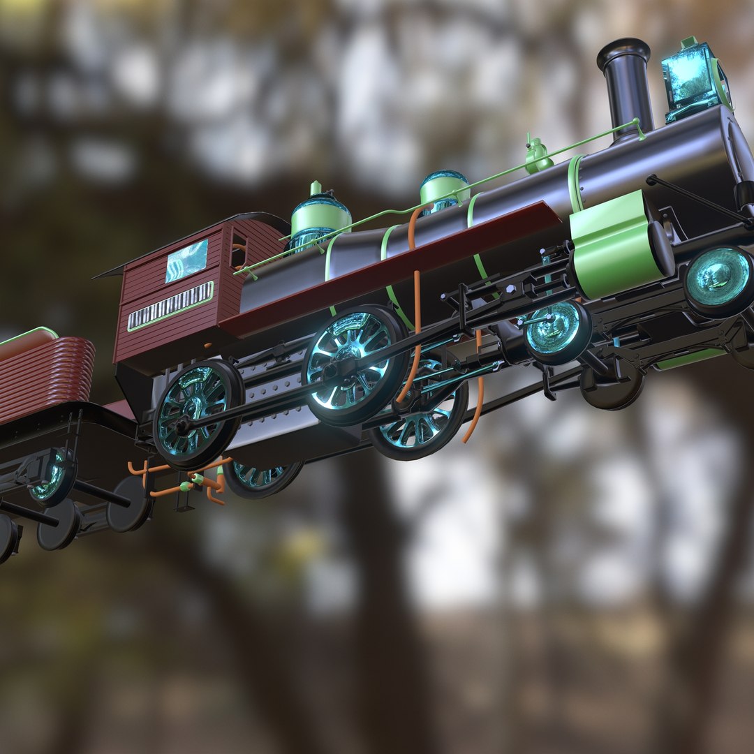 3D TRAIN model - TurboSquid 2128013
