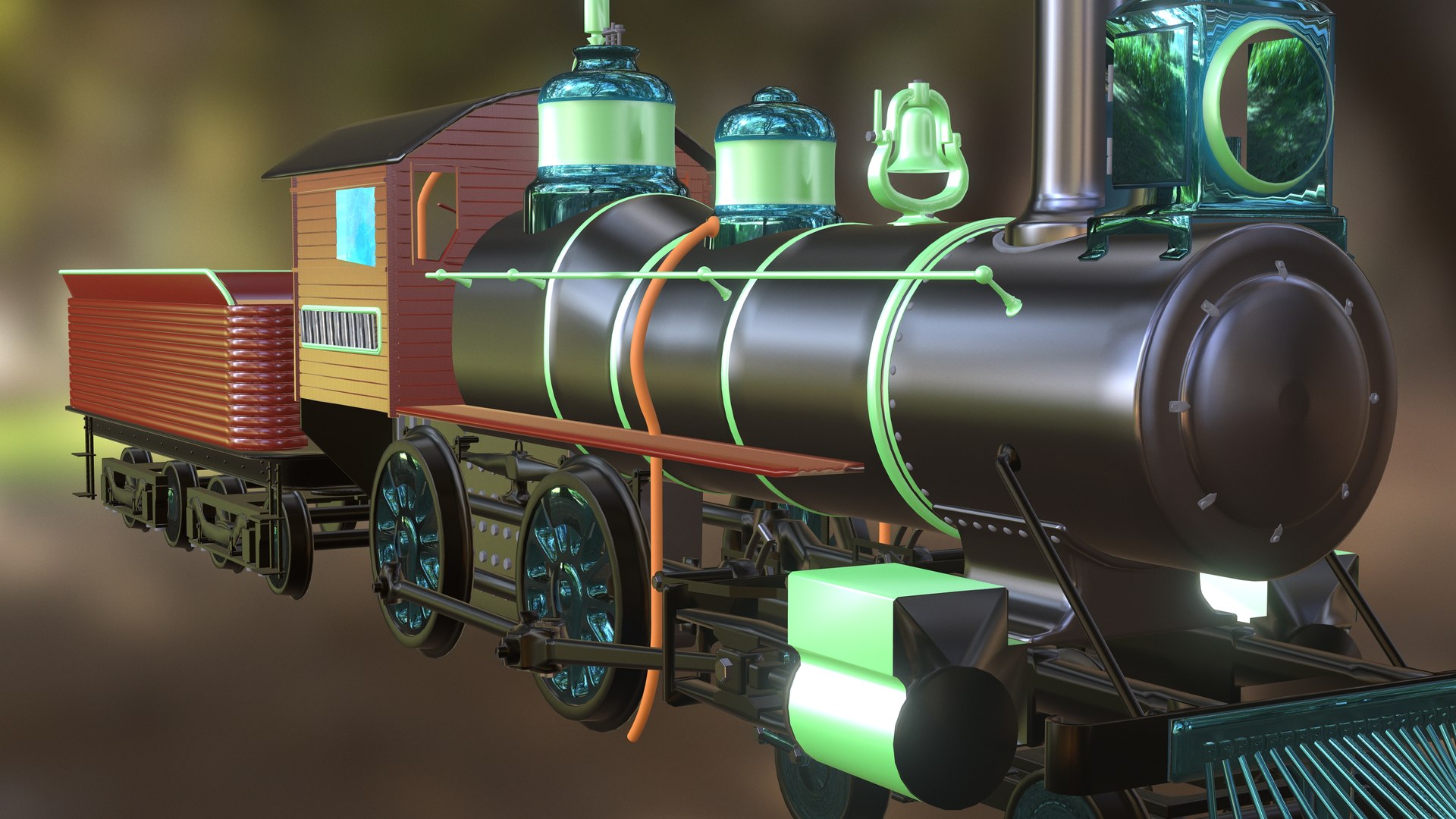 3D TRAIN model - TurboSquid 2128013