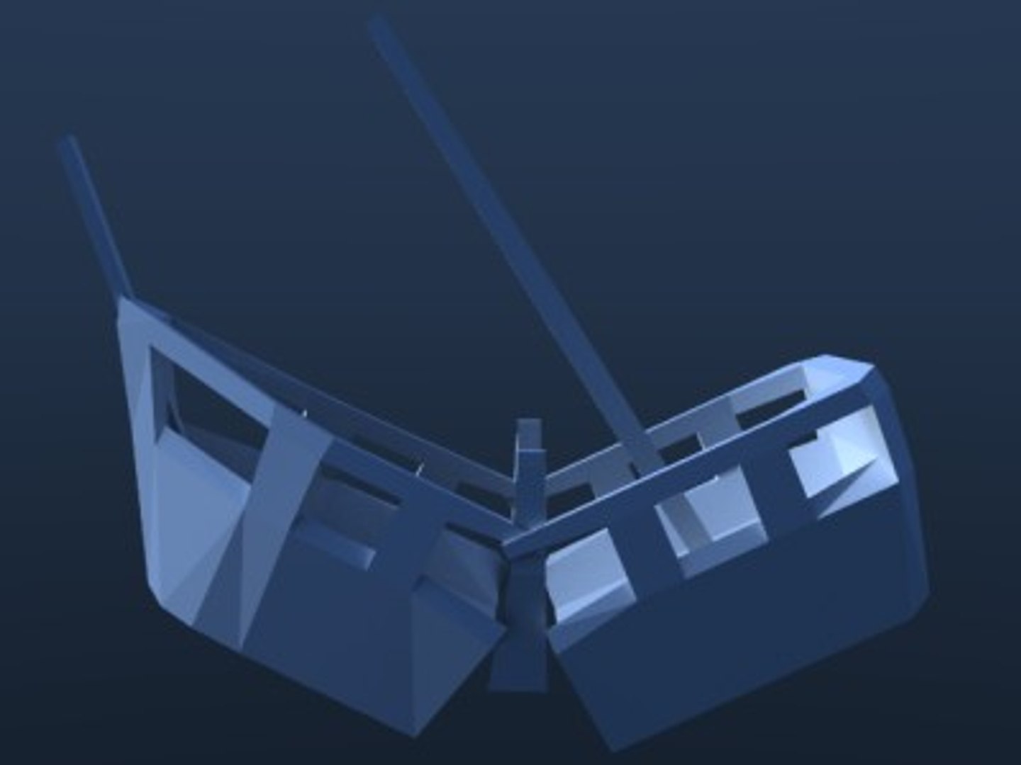 3d 3ds crash ship