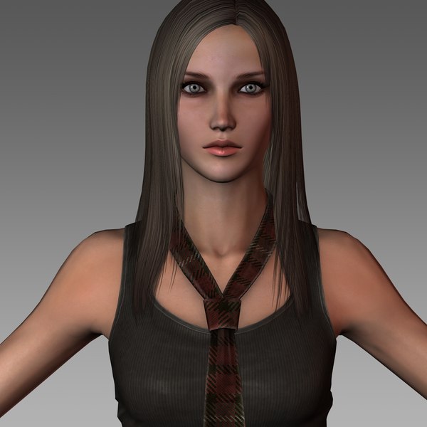 cinema4d female head