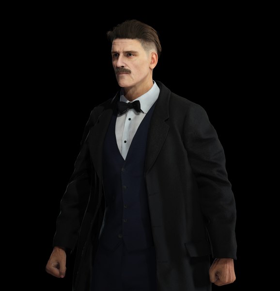 3D Polly Gray Peaky Blinders - TurboSquid 1863307