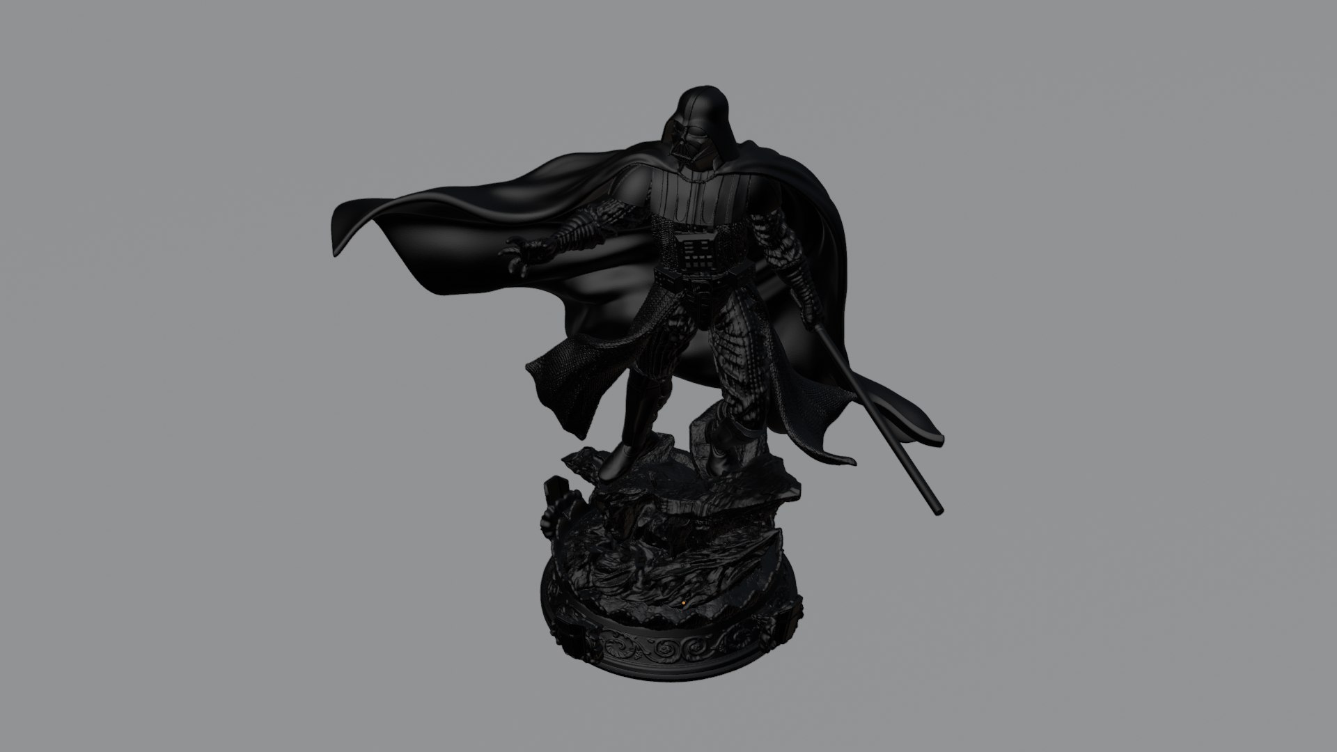 3D 3D Printable Darth Vader Model - TurboSquid 2344200