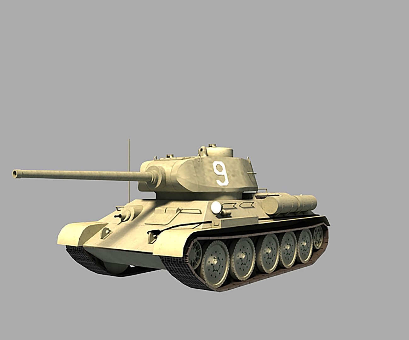 T-34 3D model - TurboSquid 2033710