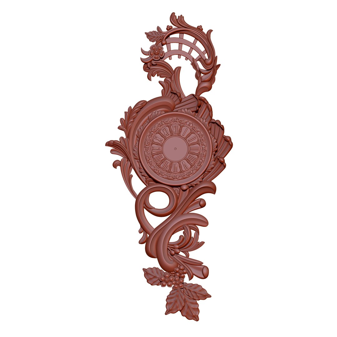 Clock Face 3D Model - TurboSquid 1417690