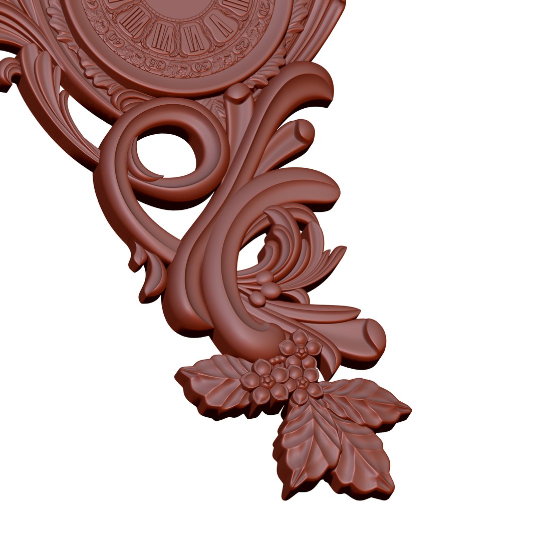 Clock Face 3D Model - TurboSquid 1417690