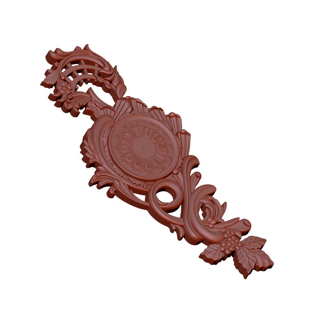 Clock Face 3D Model - TurboSquid 1417690