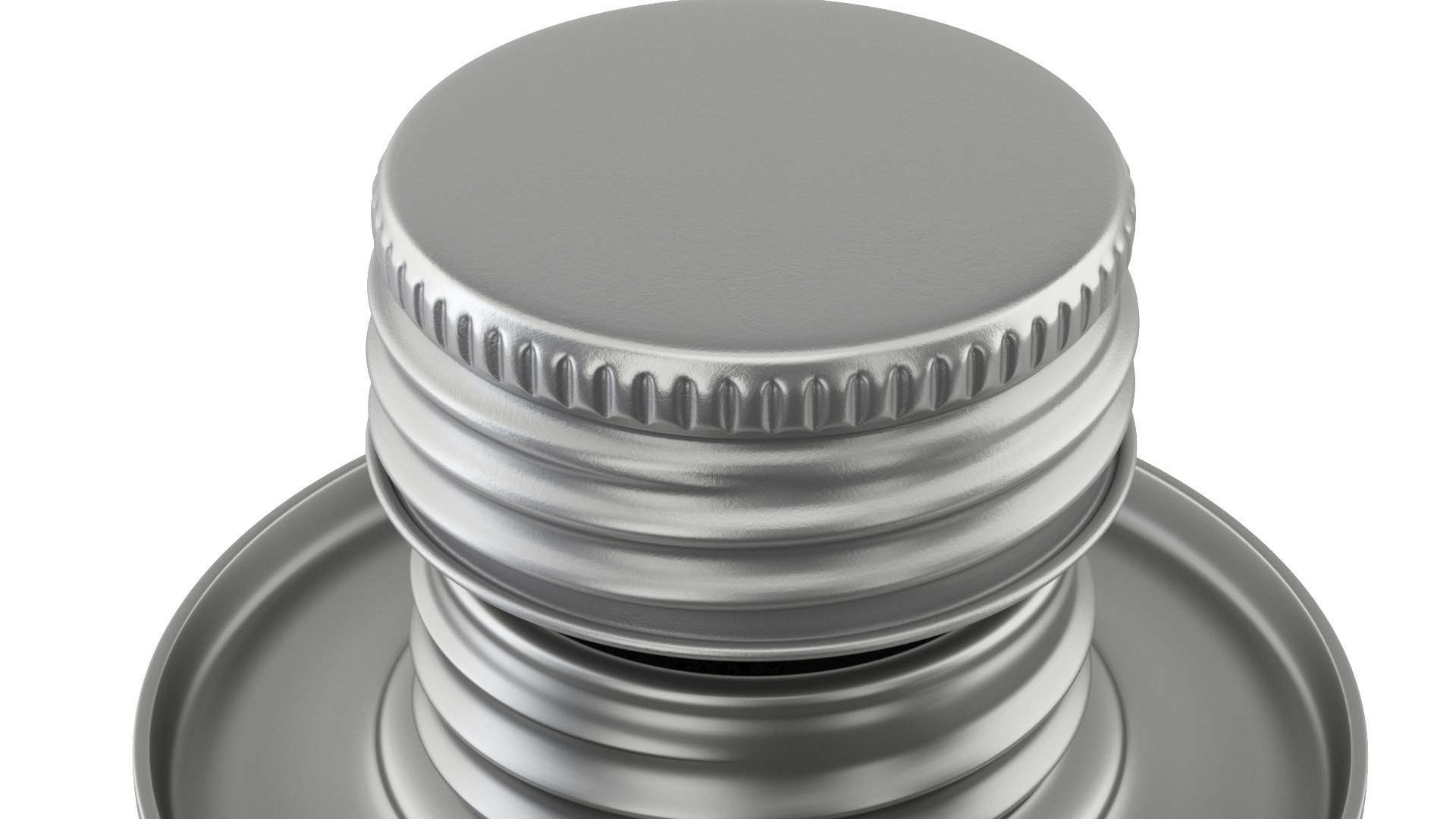 3D Model Bottle Metal - TurboSquid 1679073