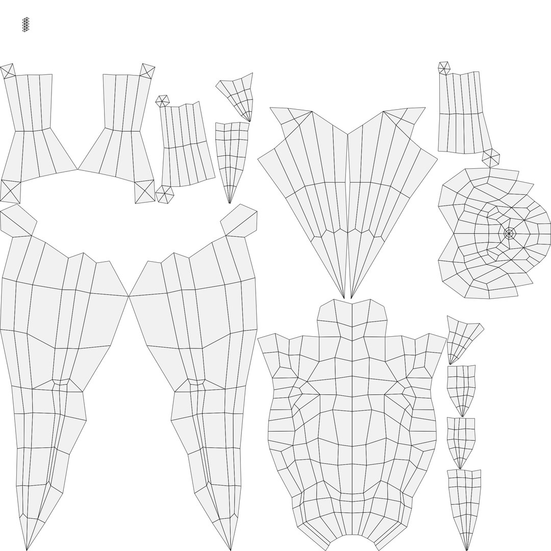 3D Model PS1 PSX Low Poly Alien Monster - TurboSquid 2234585