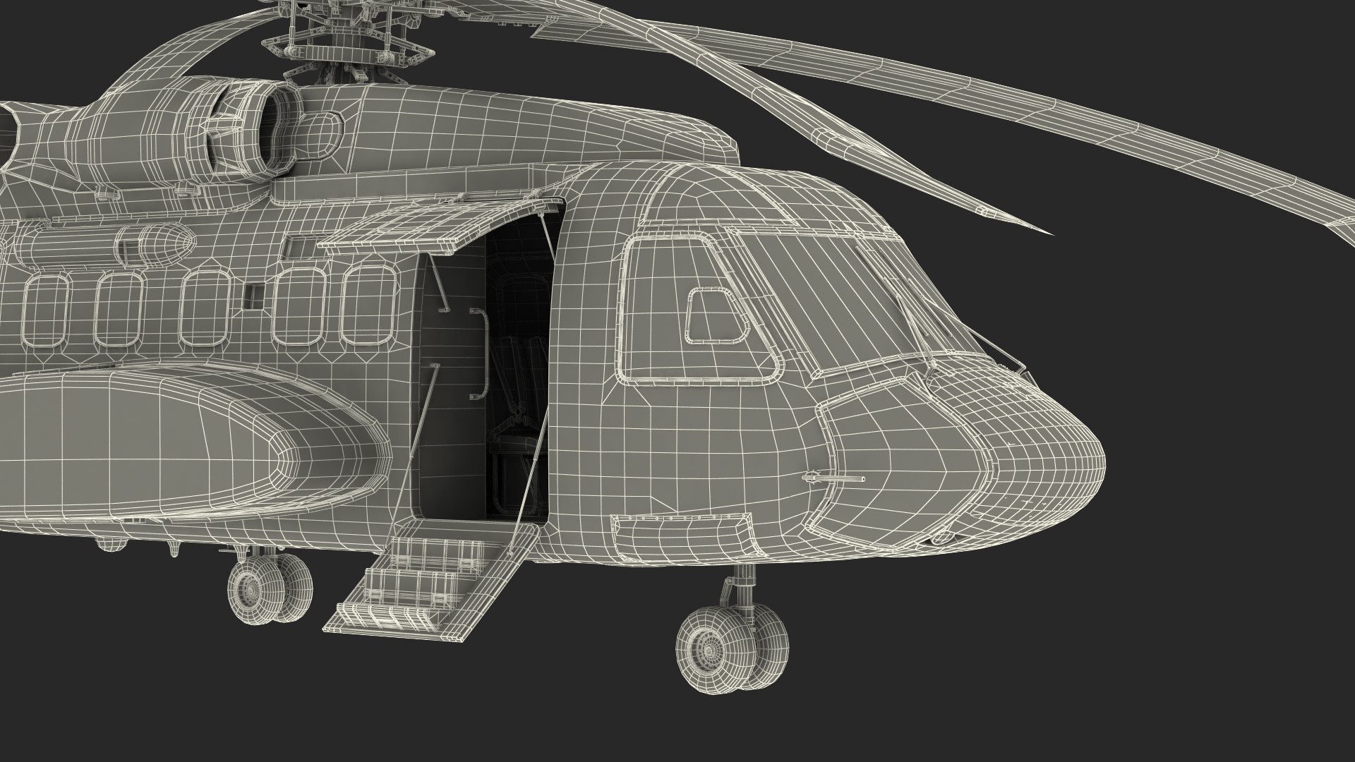 Sikorsky s-92 civil helicopter 3D model - TurboSquid 1496503
