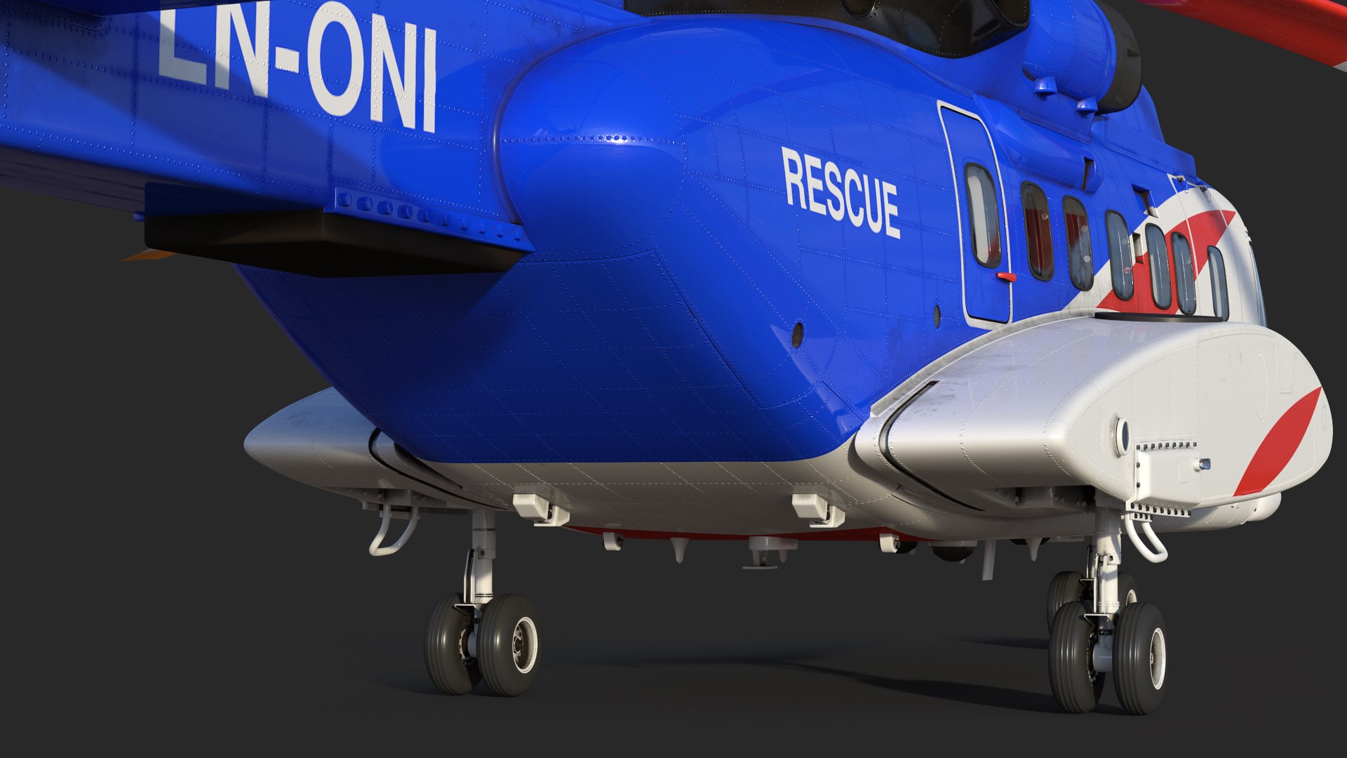 Sikorsky s-92 civil helicopter 3D model - TurboSquid 1496503