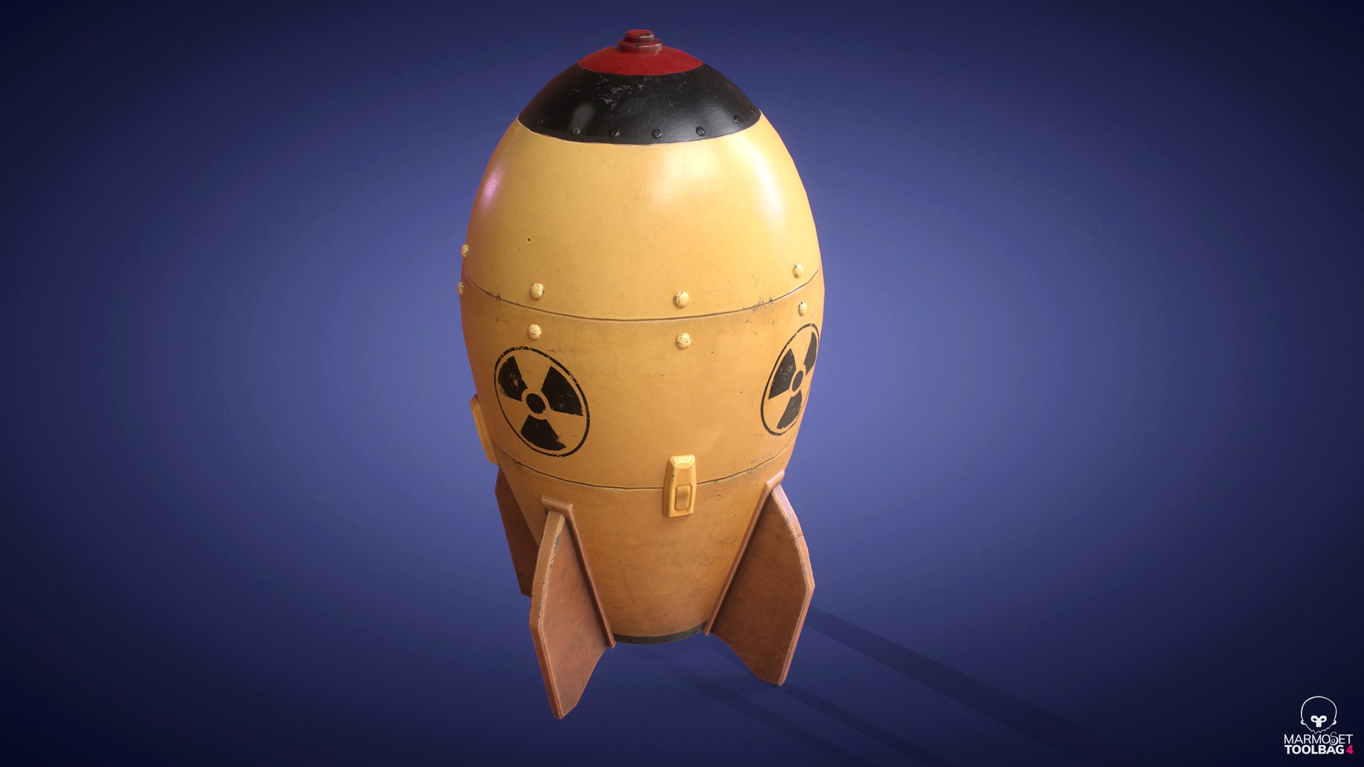 3D Model Stylized Bomb - TurboSquid 1900298
