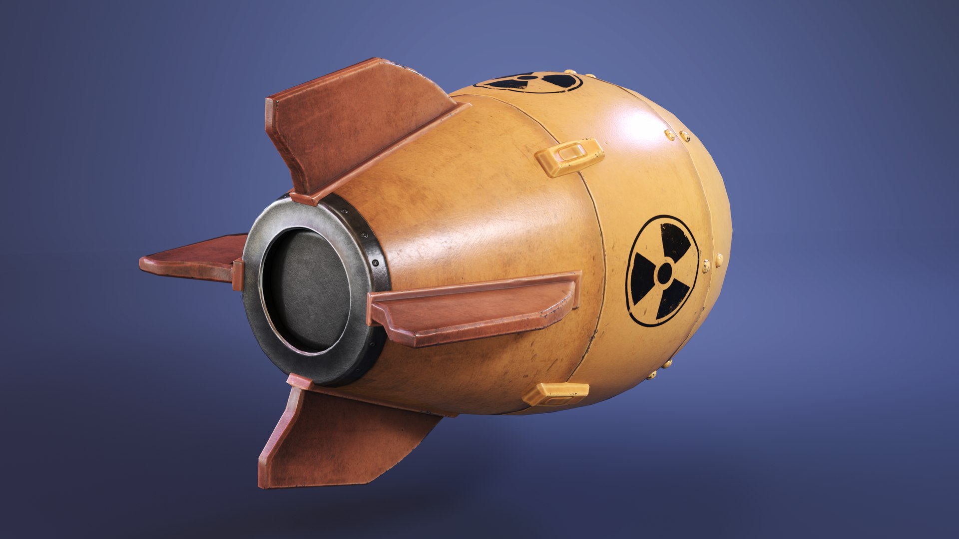 3D Model Stylized Bomb - TurboSquid 1900298