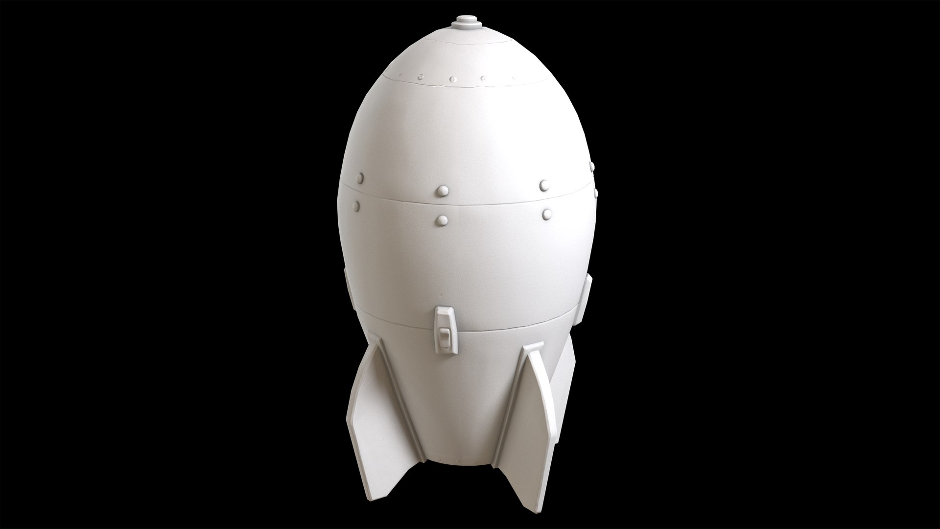 3D Model Stylized Bomb - TurboSquid 1900298