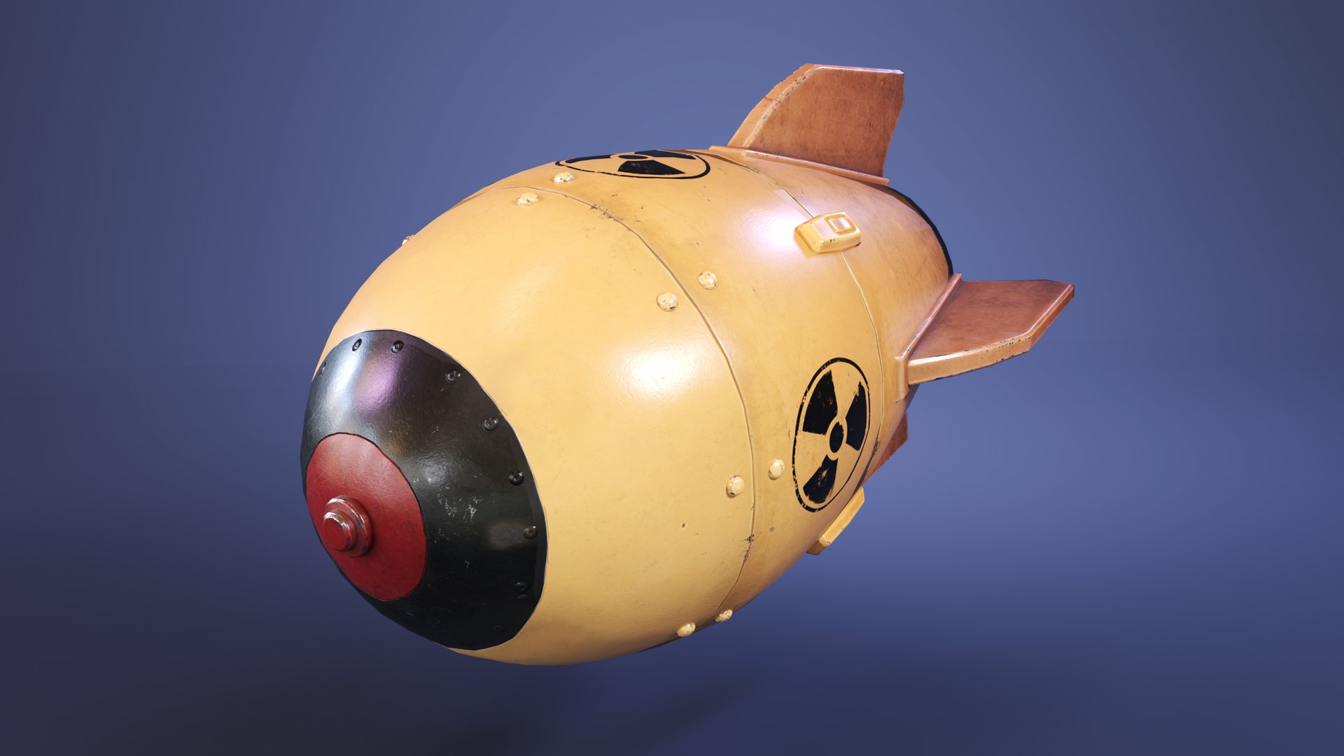 3D Model Stylized Bomb - TurboSquid 1900298