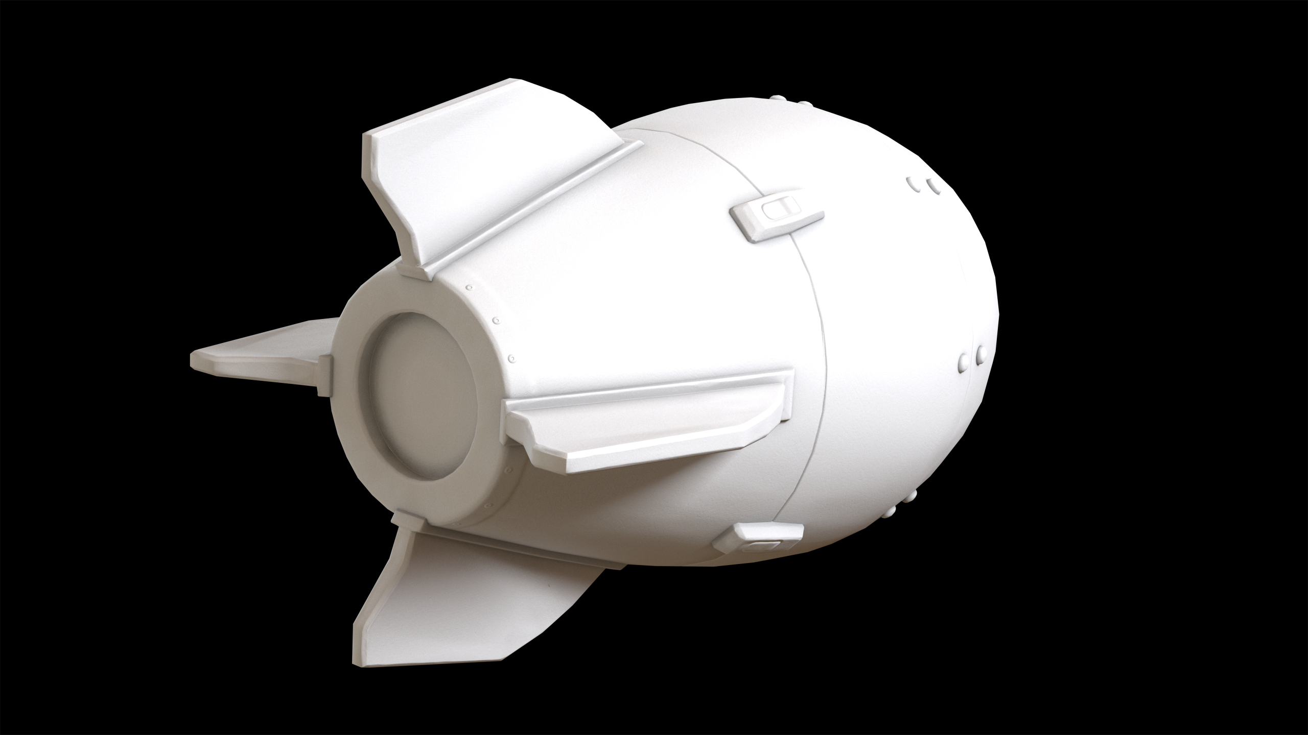 3D model Stylized Bomb - TurboSquid 1900298