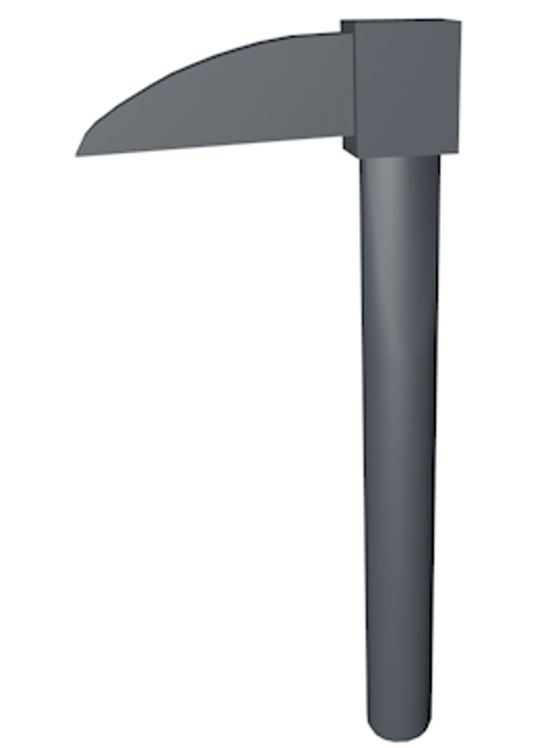 lego pickaxe fbx