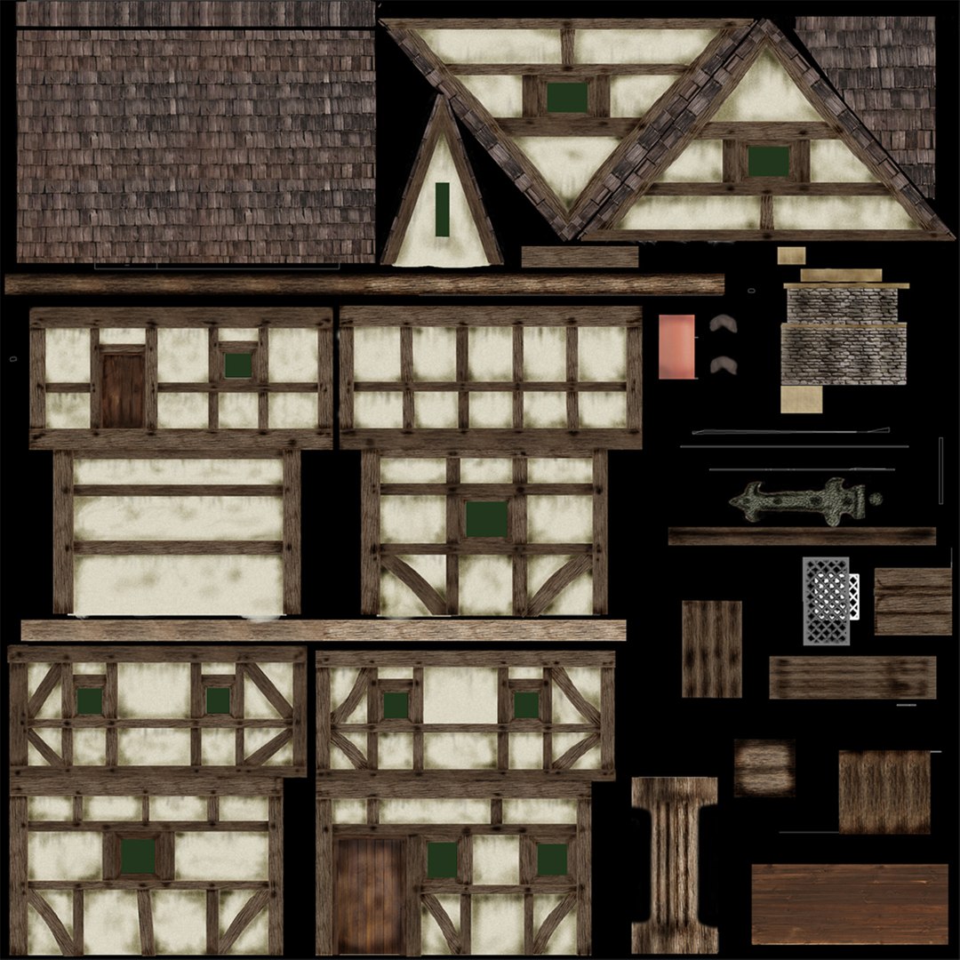 Medieval Fantasy House Max