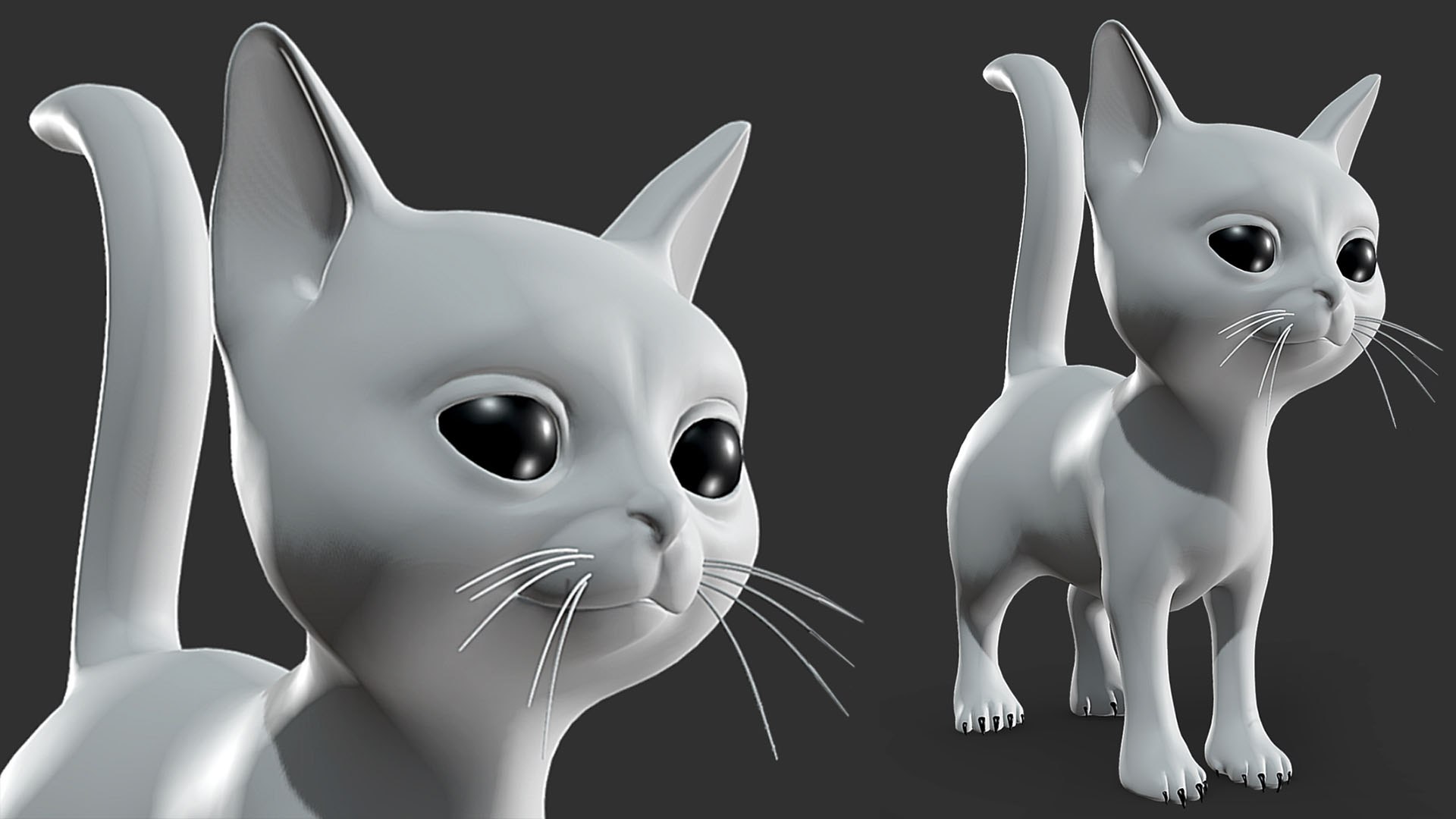 Baby Cat 3D Model - TurboSquid 2238272