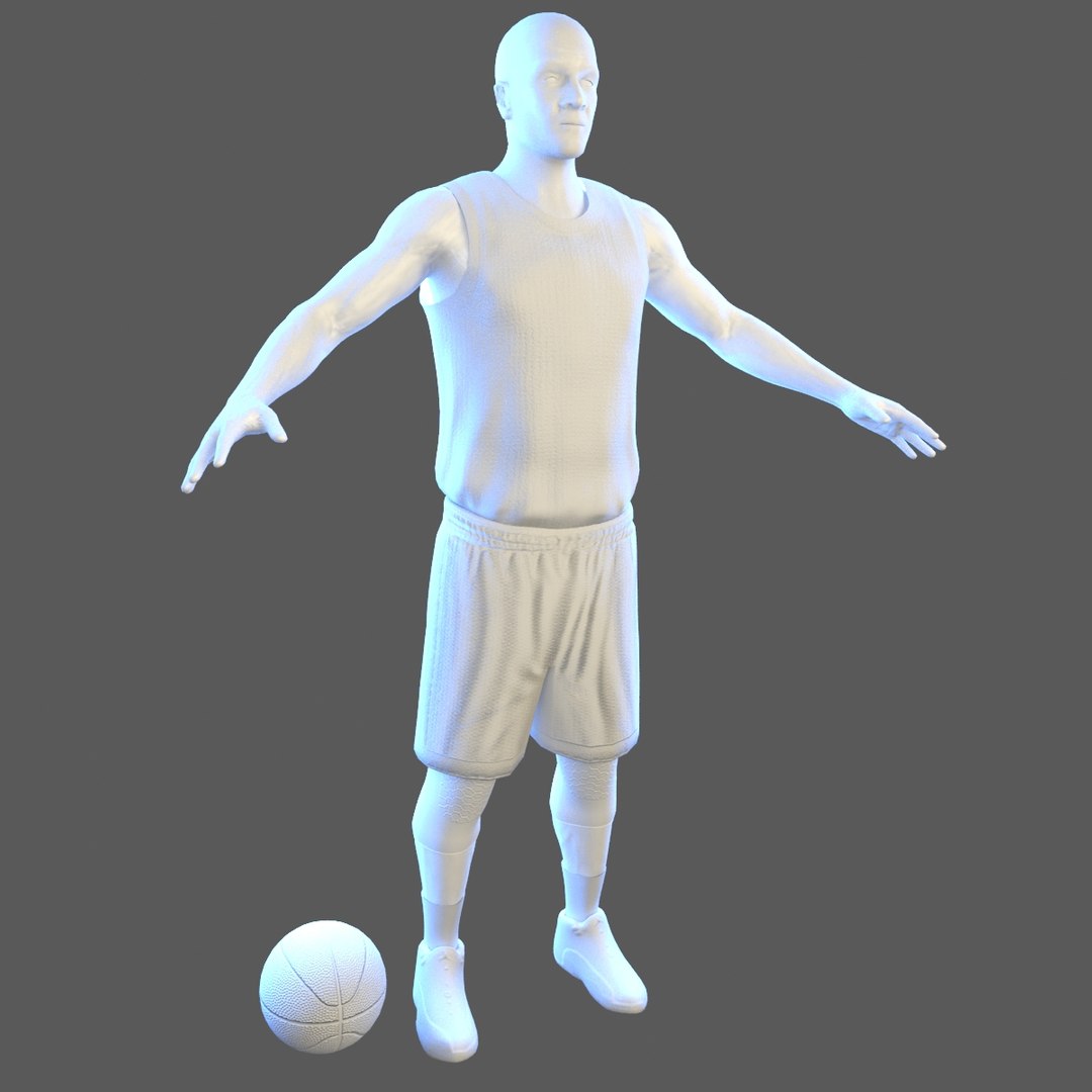 Basketball player ball model - TurboSquid 1466430