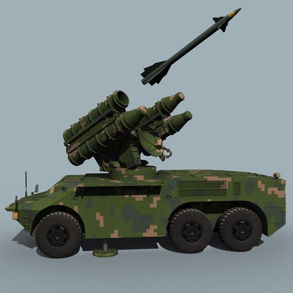 Hq-7 hq-7b 3D model - TurboSquid 1364972