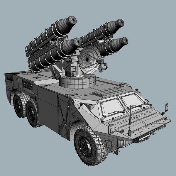 Hq-7 hq-7b 3D model - TurboSquid 1364972