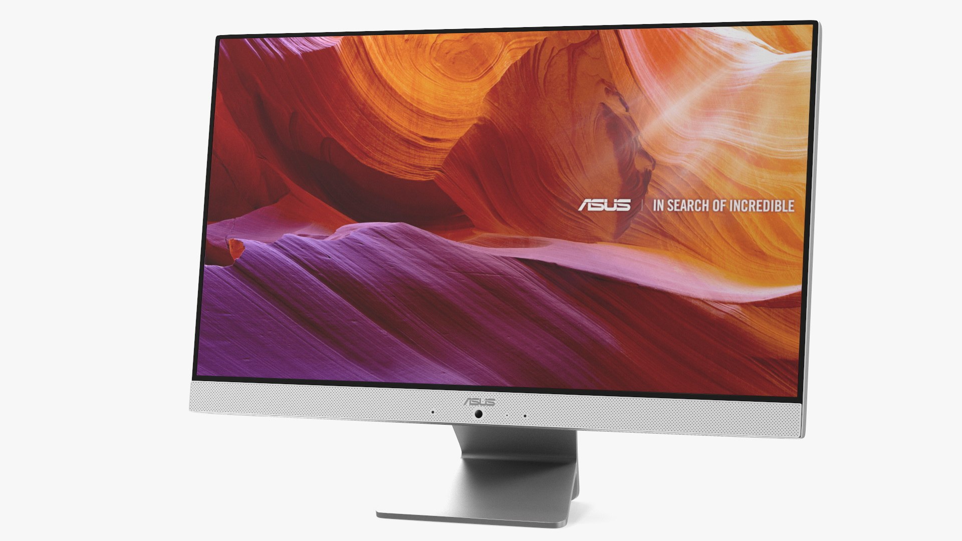 Asus Vivo AiO White Monoblock 3D - TurboSquid 2132401