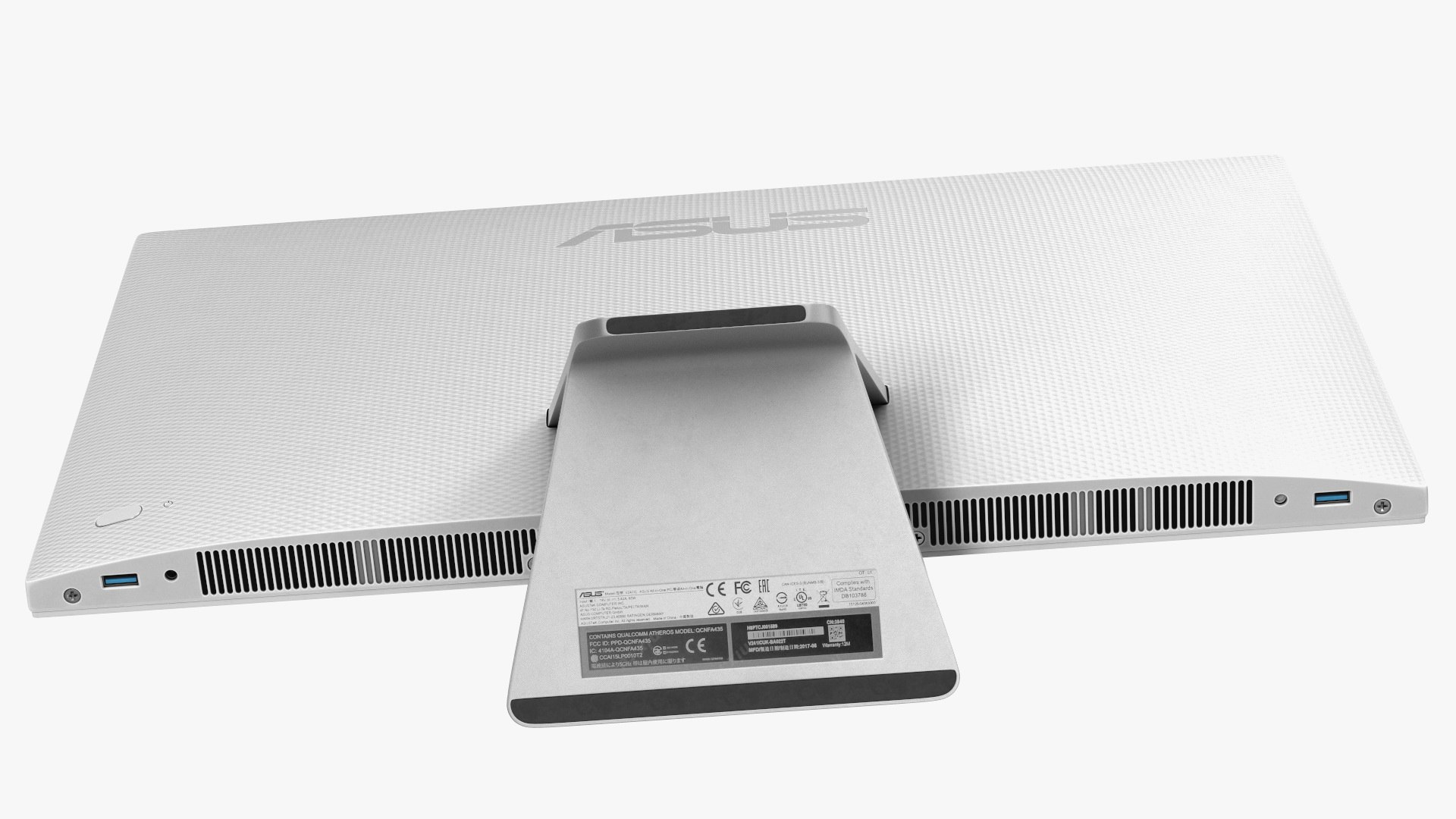 Asus Vivo AiO White Monoblock 3D - TurboSquid 2132401