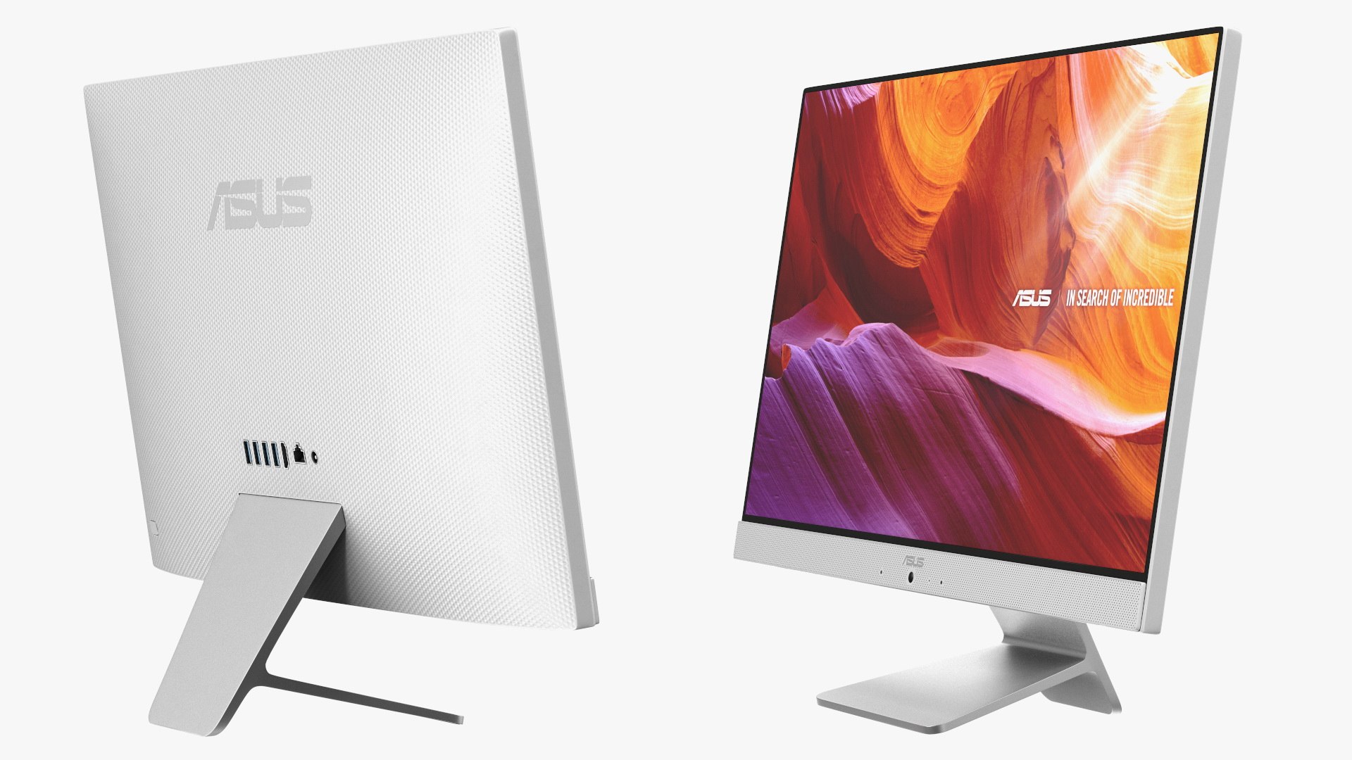 Asus Vivo AiO White Monoblock 3D - TurboSquid 2132401