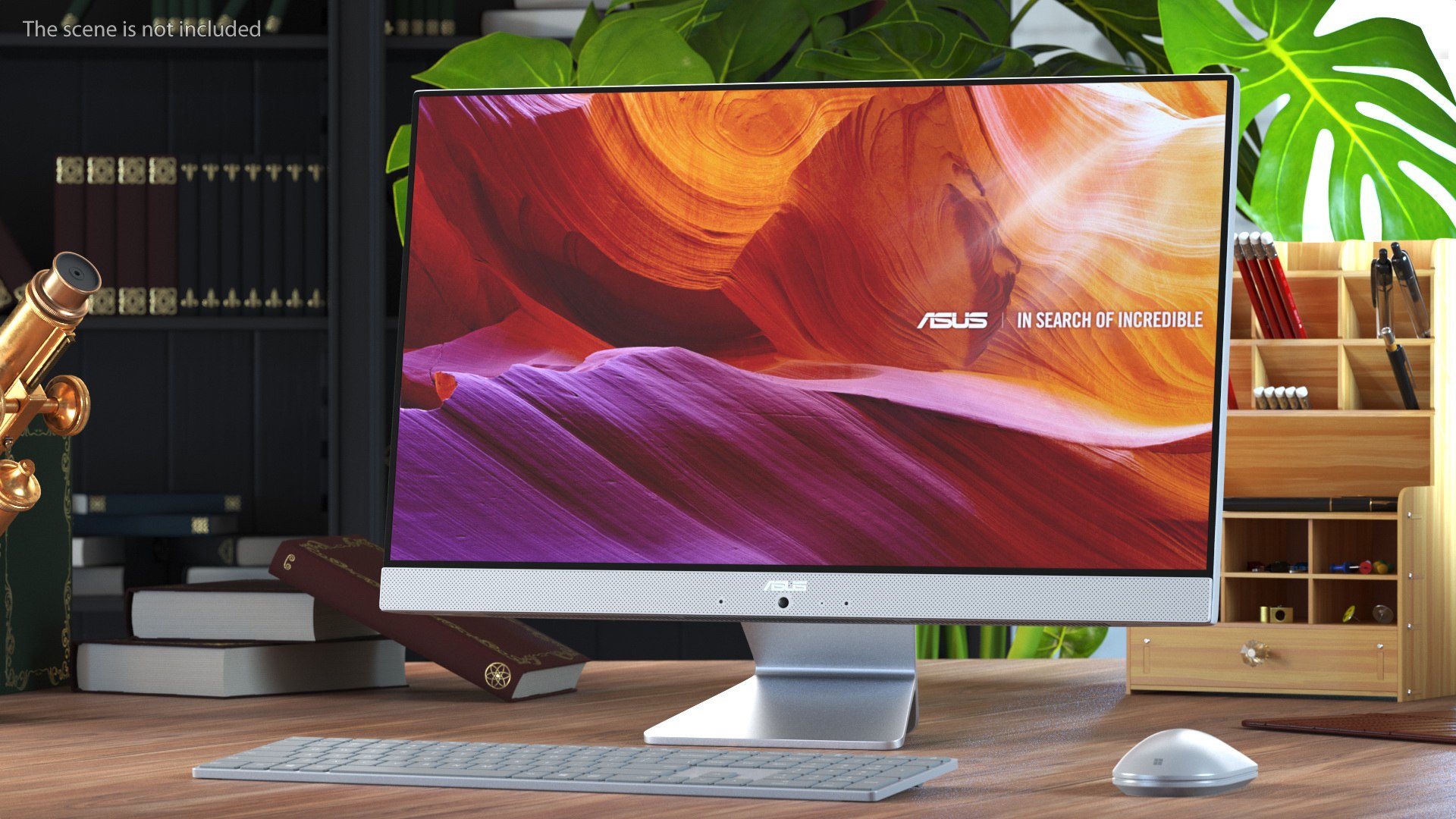 Asus Vivo AiO White Monoblock 3D - TurboSquid 2132401