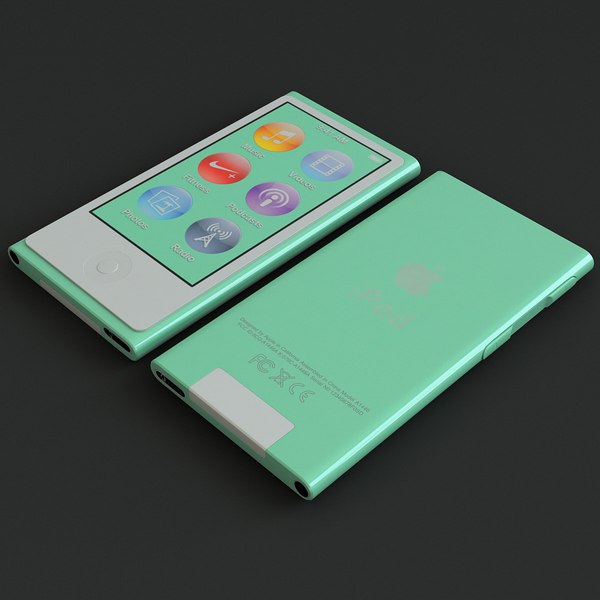 3ds max green ipod nano