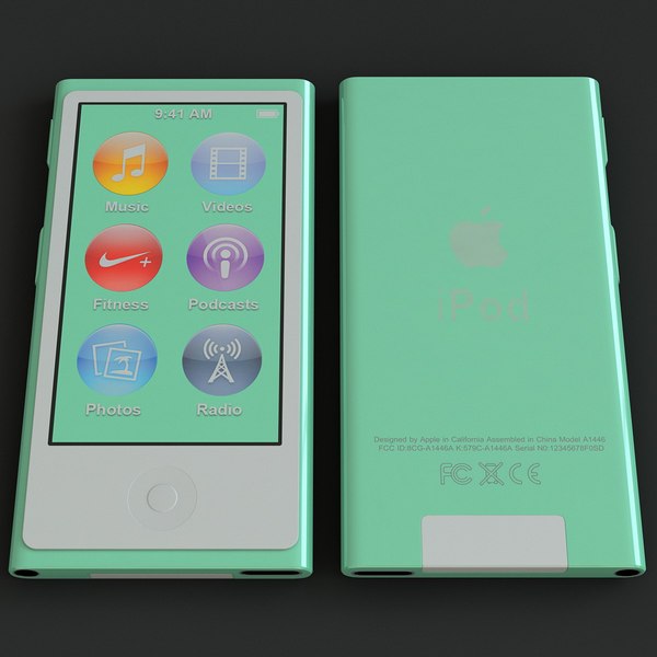 3ds max green ipod nano