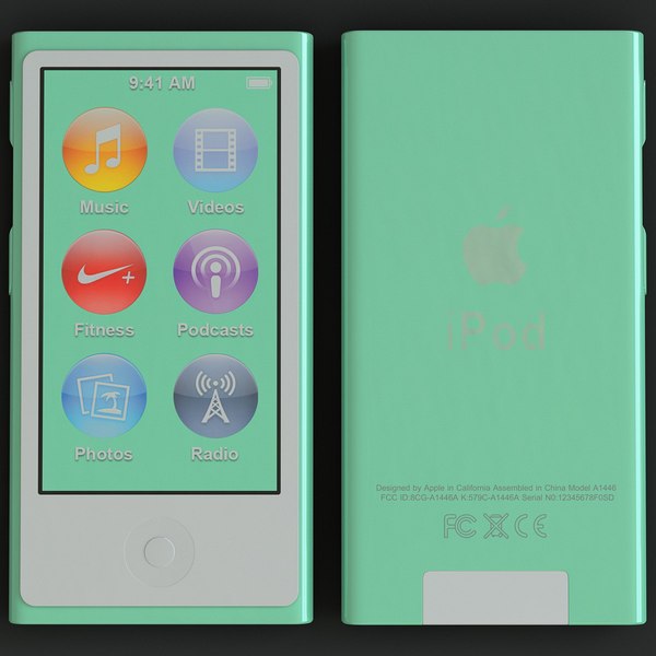 3ds max green ipod nano